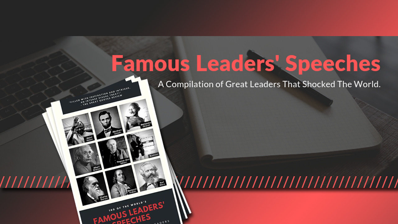 Famous Leader's Speeches | Minds