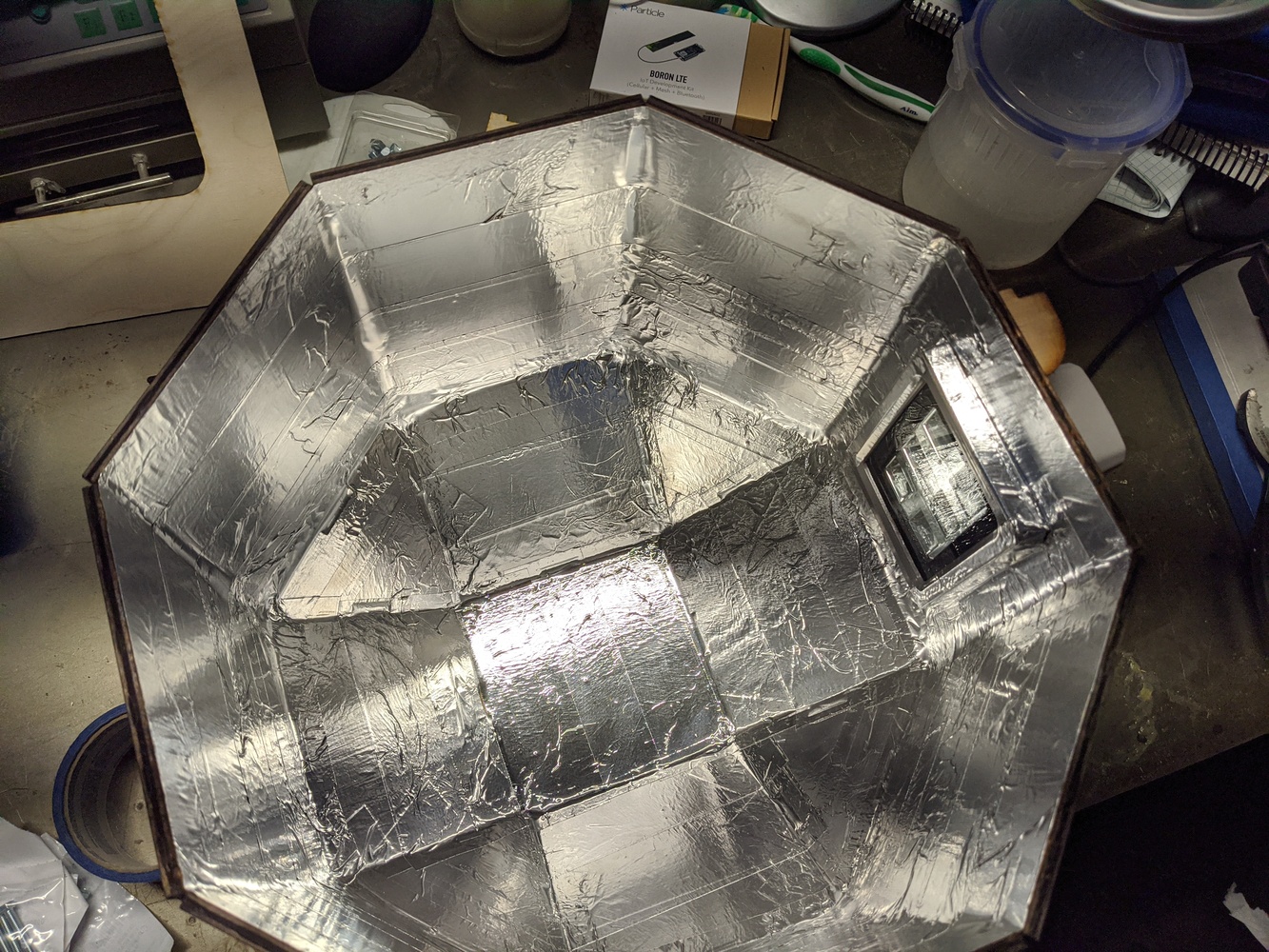 Custom Laser Cut UV Curing Station | Minds