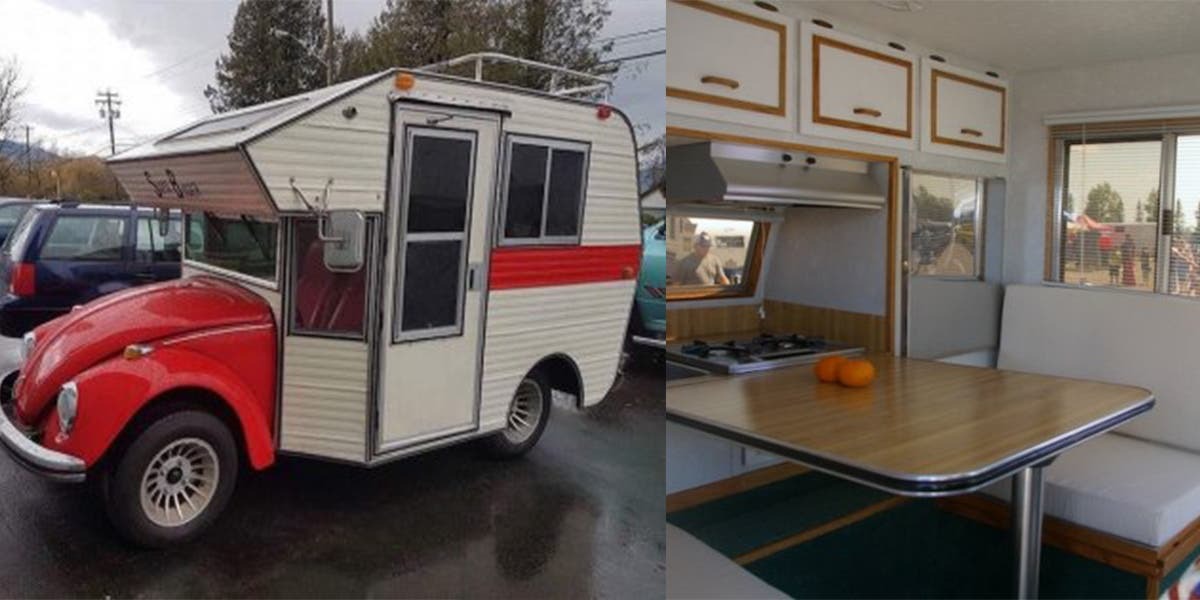 These Volkswagen Beetles Converted Into RV Hybrids Called... | Minds
