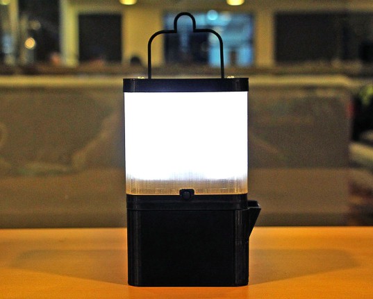 This salt lamp runs for eight hours on one glass of salt ... | Minds